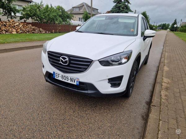 Balts Mazda CX-5 2016 Tauragė, ar dzinēja tilpumu 2.19 L un nobraukumu 225 tūkst. km par 5900 €, foto 2 vietnē AUTOMOTO.COM.LV