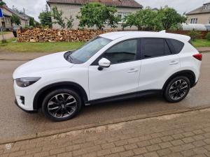 White Mazda CX-5 2016 in Taurage, with an engine capacity of 2.19 L and mileage of 225 thousand km for 5900 €, photo 4 on AUTOMOTO.COM.LV