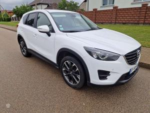 White Mazda CX-5 2016 in Taurage, with an engine capacity of 2.19 L and mileage of 225 thousand km for 5900 €, photo 10 on AUTOMOTO.COM.LV