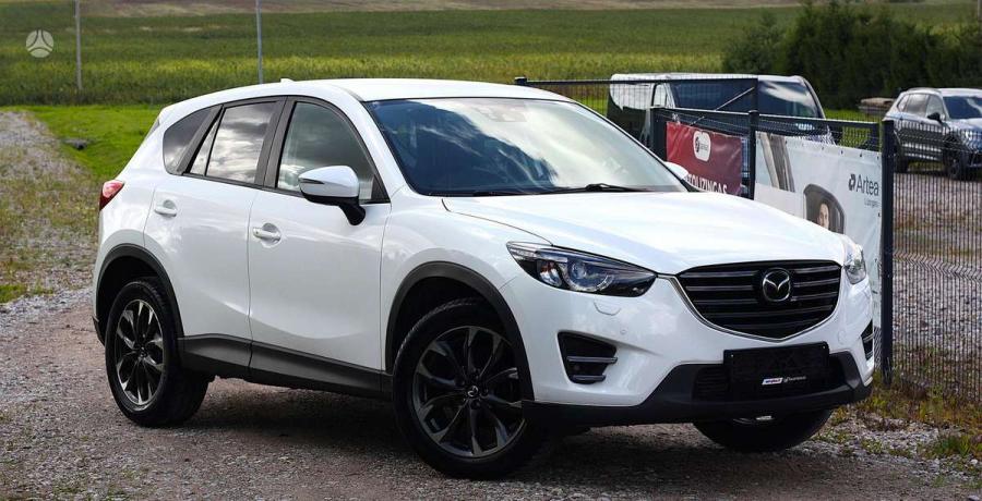 Balts Mazda CX-5 2016 Kretinga, ar dzinēja tilpumu 2.19 L un nobraukumu 239 tūkst. km par 8799 €, foto 3 vietnē AUTOMOTO.COM.LV