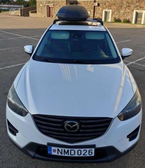 White Mazda CX-5 2016 in Klaipeda, with an engine capacity of 2.19 L and mileage of 225 thousand km for 9600 €, photo  on AUTOMOTO.COM.LV