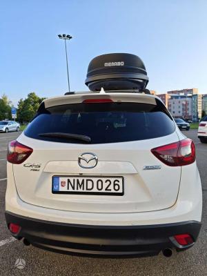 Balts Mazda CX-5 2016 Klaipėda, ar dzinēja tilpumu 2.19 L un nobraukumu 225 tūkst. km par 9600 €, foto 5 vietnē AUTOMOTO.COM.LV