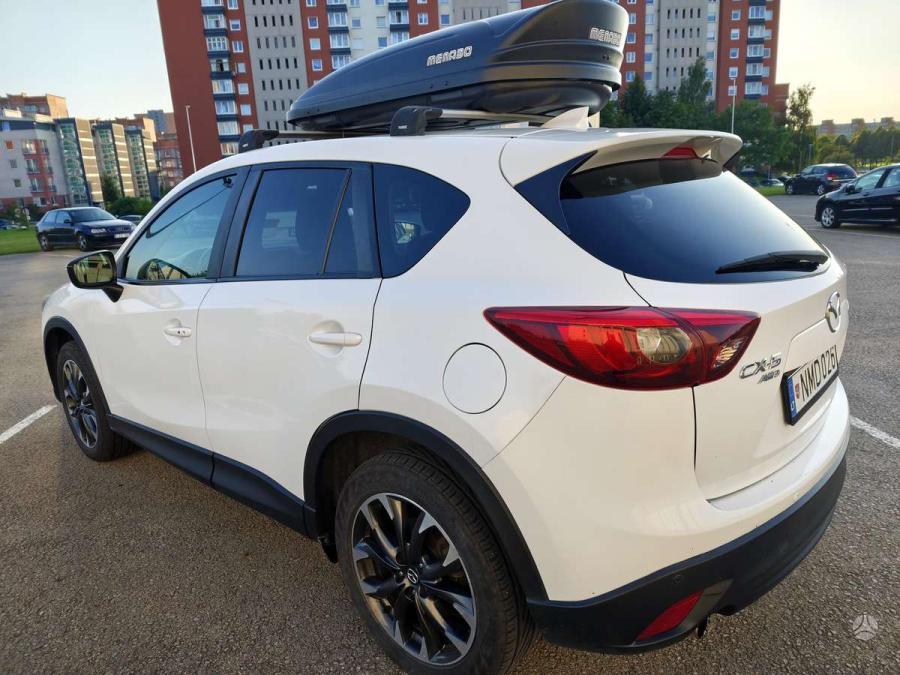 Balts Mazda CX-5 2016 Klaipėda, ar dzinēja tilpumu 2.19 L un nobraukumu 225 tūkst. km par 9600 €, foto 6 vietnē AUTOMOTO.COM.LV
