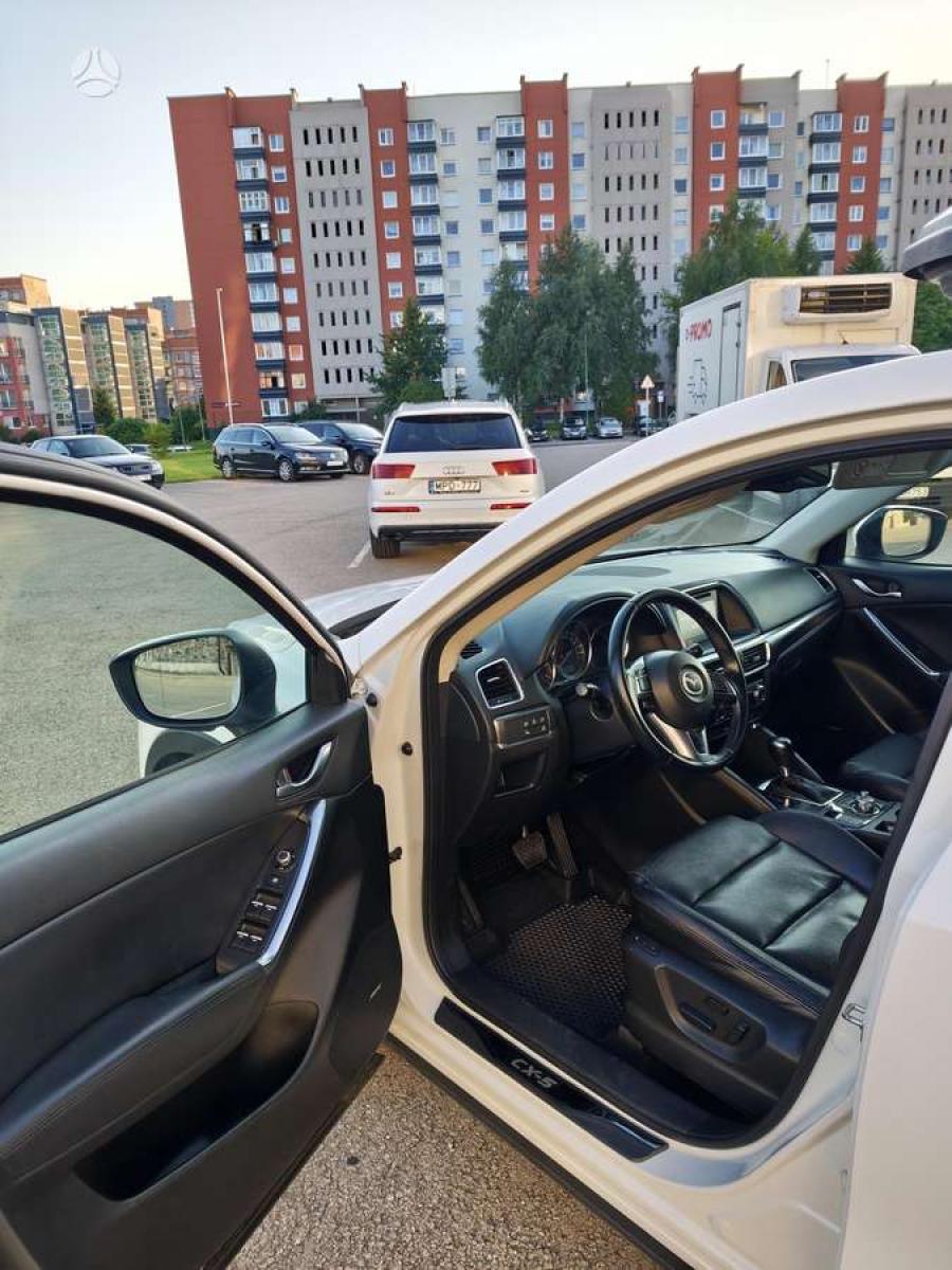 Balts Mazda CX-5 2016 Klaipėda, ar dzinēja tilpumu 2.19 L un nobraukumu 225 tūkst. km par 9600 €, foto 10 vietnē AUTOMOTO.COM.LV