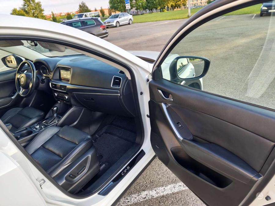 Balts Mazda CX-5 2016 Klaipėda, ar dzinēja tilpumu 2.19 L un nobraukumu 225 tūkst. km par 9600 €, foto 11 vietnē AUTOMOTO.COM.LV