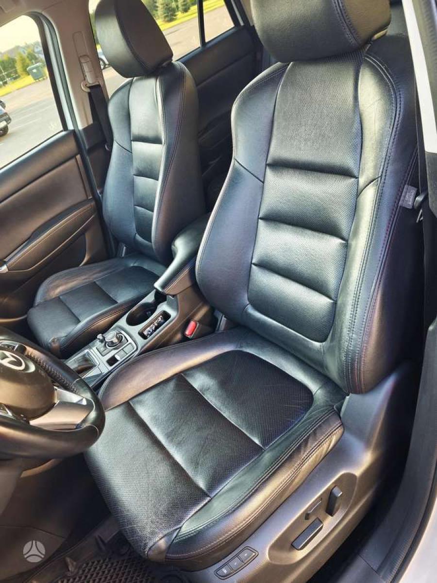 Balts Mazda CX-5 2016 Klaipėda, ar dzinēja tilpumu 2.19 L un nobraukumu 225 tūkst. km par 9600 €, foto 15 vietnē AUTOMOTO.COM.LV