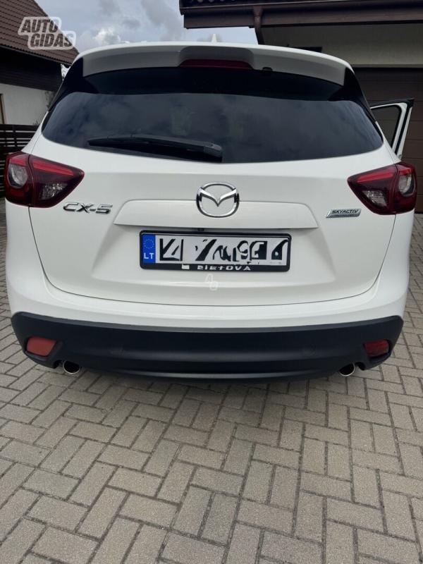 White Mazda CX-5 2016 in Klaipeda, with an engine capacity of 2.50 L and mileage of 201 thousand km for 9000 €, photo 6 on AUTOMOTO.COM.LV