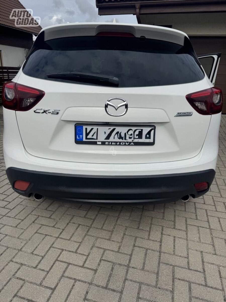White Mazda CX-5 2016 in Klaipeda, with an engine capacity of 2.50 L and mileage of 201 thousand km for 9000 €, photo 6 on AUTOMOTO.COM.LV