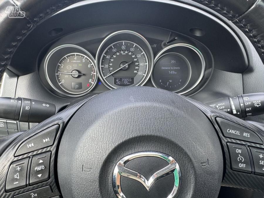 White Mazda CX-5 2016 in Klaipeda, with an engine capacity of 2.50 L and mileage of 201 thousand km for 9000 €, photo 7 on AUTOMOTO.COM.LV