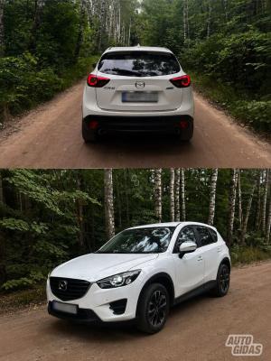 White Mazda CX-5 2016 in Vilnius, with an engine capacity of 2.20 L and mileage of 187 thousand km for 9500 €, photo 4 on AUTOMOTO.COM.LV