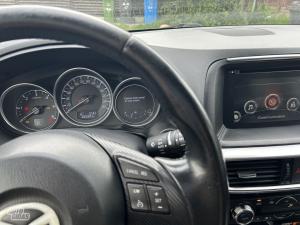 White Mazda CX-5 2016 in Vilnius, with an engine capacity of 2.20 L and mileage of 187 thousand km for 9500 €, photo 9 on AUTOMOTO.COM.LV
