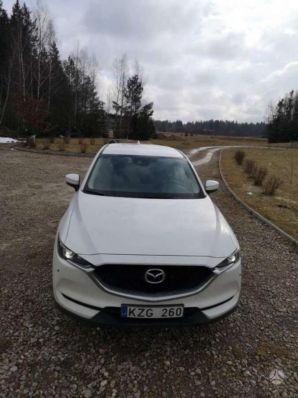 Balts Mazda CX-5 2017 Viļņa, ar dzinēja tilpumu 2.49 L un nobraukumu 275 tūkst. km par 10999 €, foto 2 vietnē AUTOMOTO.COM.LV