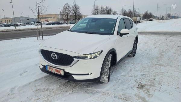 White Mazda CX-5 2017 in Siauliai, with an engine capacity of 2.19 L and mileage of 229 thousand km for 13400 €, photo 1 on AUTOMOTO.COM.LV