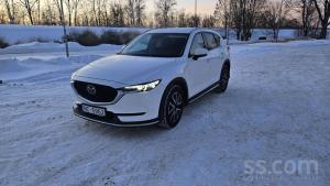 Balts Mazda CX-5 2017 Jēkabpils, ar dzinēja tilpumu 2.20 L un nobraukumu 230 tūkst. km par 14000 €, foto  vietnē AUTOMOTO.COM.LV