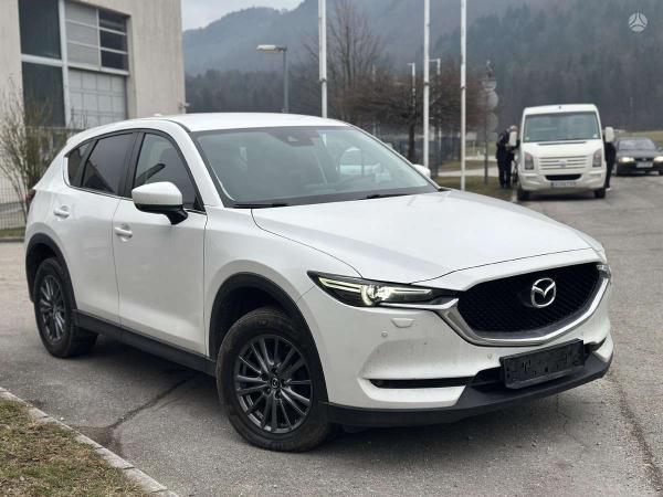 White Mazda CX-5 2017 in Marijampole, with an engine capacity of 2.19 L and mileage of 225 thousand km for 9250 €, photo 1 on AUTOMOTO.COM.LV