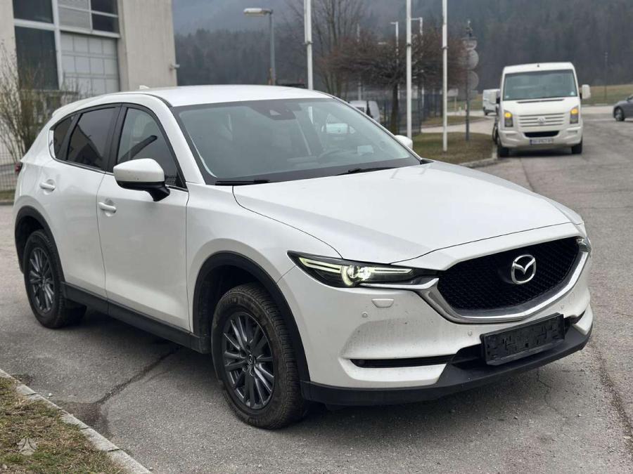 Balts Mazda CX-5 2017 Marijampole, ar dzinēja tilpumu 2.19 L un nobraukumu 225 tūkst. km par 9250 €, foto 4 vietnē AUTOMOTO.COM.LV