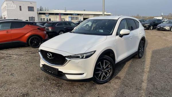 White Mazda CX-5 2017 in Marijampole, with an engine capacity of 2.20 L and mileage of 231 thousand km for 13850 €, photo 1 on AUTOMOTO.COM.LV