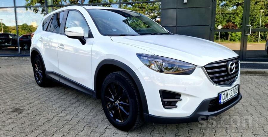 Balts Mazda CX-5 2017 Dobele, ar dzinēja tilpumu 2.20 L un nobraukumu 230 tūkst. km par 9700 €, foto 1 vietnē AUTOMOTO.COM.LV
