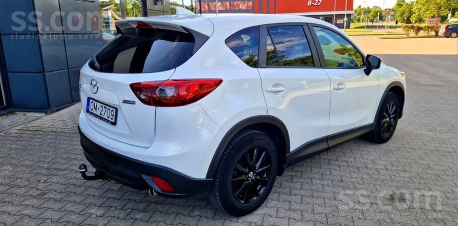 Balts Mazda CX-5 2017 Dobele, ar dzinēja tilpumu 2.20 L un nobraukumu 230 tūkst. km par 9700 €, foto 5 vietnē AUTOMOTO.COM.LV