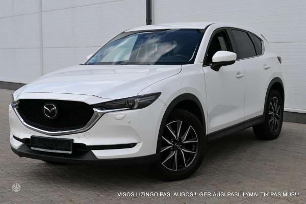 White Mazda CX-5 2017 in Kretinga, with an engine capacity of 2.19 L and mileage of 202 thousand km for 12799 €, photo 3 on AUTOMOTO.COM.LV