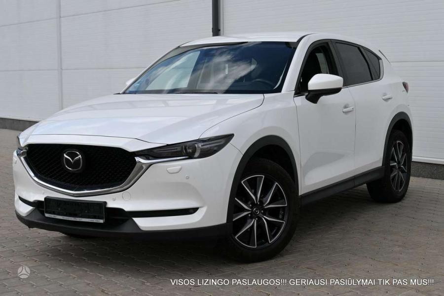 White Mazda CX-5 2017 in Kretinga, with an engine capacity of 2.19 L and mileage of 202 thousand km for 12799 €, photo 4 on AUTOMOTO.COM.LV