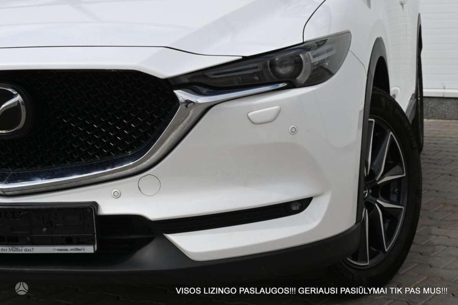 White Mazda CX-5 2017 in Kretinga, with an engine capacity of 2.19 L and mileage of 202 thousand km for 12799 €, photo 6 on AUTOMOTO.COM.LV
