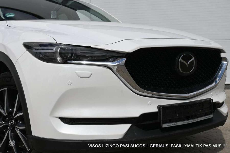 White Mazda CX-5 2017 in Kretinga, with an engine capacity of 2.19 L and mileage of 202 thousand km for 12799 €, photo 8 on AUTOMOTO.COM.LV