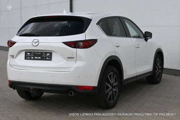 White Mazda CX-5 2017 in Kretinga, with an engine capacity of 2.19 L and mileage of 202 thousand km for 12799 €, photo 8 on AUTOMOTO.COM.LV