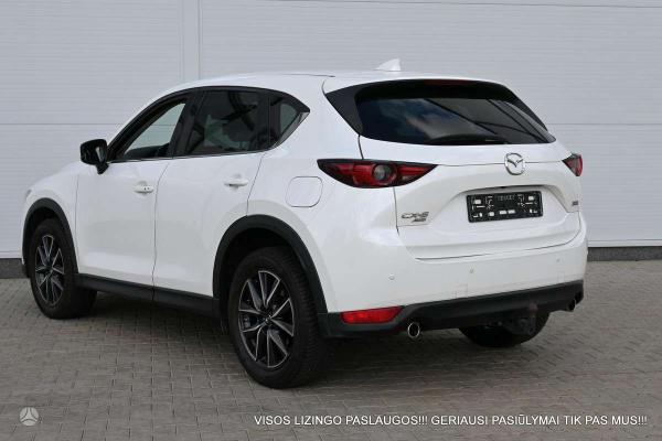 White Mazda CX-5 2017 in Kretinga, with an engine capacity of 2.19 L and mileage of 202 thousand km for 12799 €, photo 10 on AUTOMOTO.COM.LV