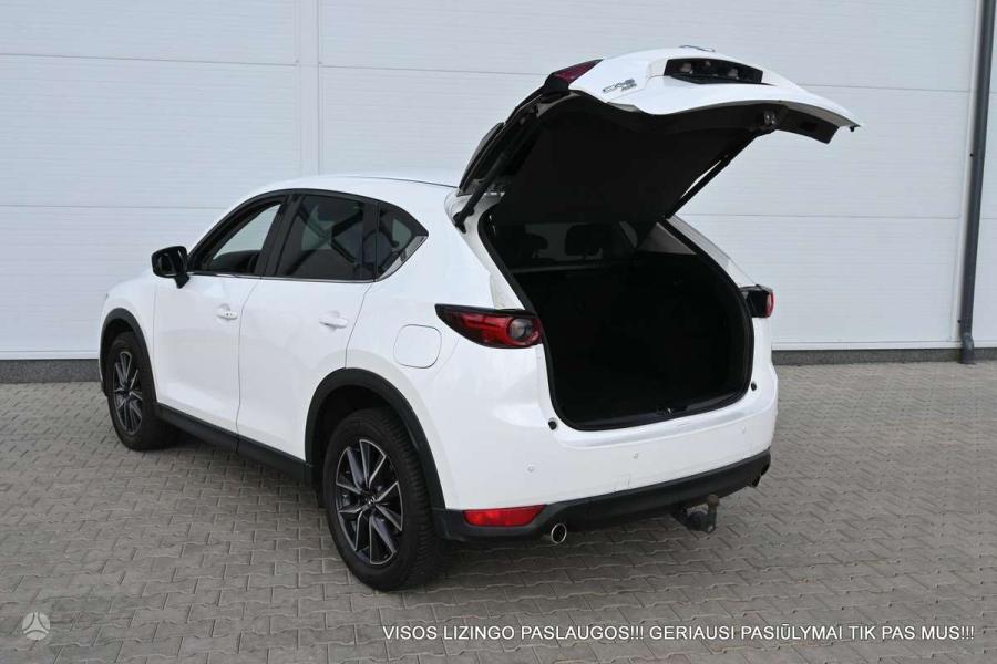 White Mazda CX-5 2017 in Kretinga, with an engine capacity of 2.19 L and mileage of 202 thousand km for 12799 €, photo 13 on AUTOMOTO.COM.LV