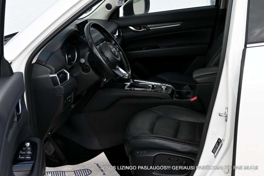 White Mazda CX-5 2017 in Kretinga, with an engine capacity of 2.19 L and mileage of 202 thousand km for 12799 €, photo 20 on AUTOMOTO.COM.LV