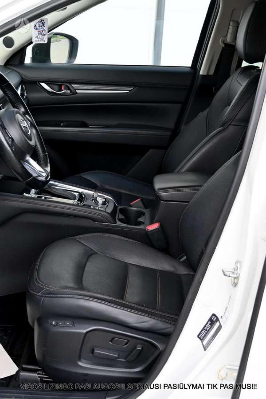 White Mazda CX-5 2017 in Kretinga, with an engine capacity of 2.19 L and mileage of 202 thousand km for 12799 €, photo 21 on AUTOMOTO.COM.LV