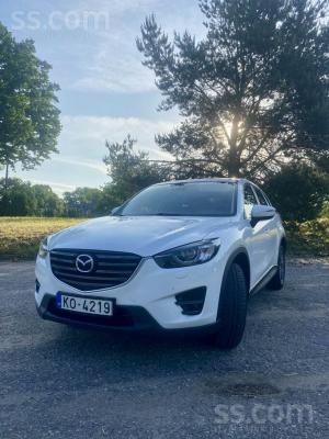 Balts Mazda CX-5 2017 Valmiera, ar dzinēja tilpumu 2.00 L un nobraukumu 133 tūkst. km par 14300 €, foto  vietnē AUTOMOTO.COM.LV