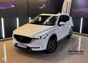 Balts Mazda CX-5 2018 Viļņa, ar dzinēja tilpumu 2.49 L un nobraukumu 169 tūkst. km par 18350 €, foto  vietnē AUTOMOTO.COM.LV