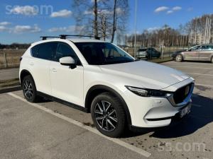 Balts Mazda CX-5 2018 Rīga, ar dzinēja tilpumu 2.50 L un nobraukumu 95 tūkst. km par 19500 €, foto  vietnē AUTOMOTO.COM.LV