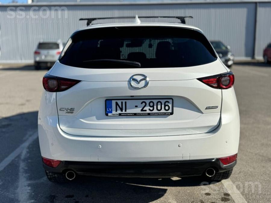 Белый Мазда СХ-5 2018 в Рига, объемом двигателя 2.50 л и пробегом 95 тыс. км за 19500 €, фото 5 на AUTOMOTO.COM.LV
