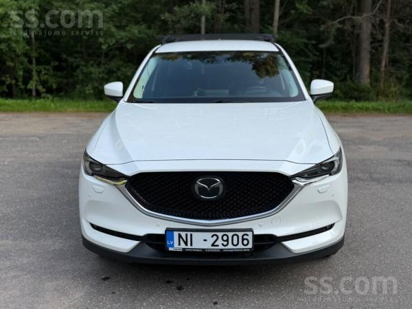 Balts Mazda CX-5 2018 Rīga, ar dzinēja tilpumu 2.50 L un nobraukumu 97 tūkst. km par 18900 €, foto 1 vietnē AUTOMOTO.COM.LV