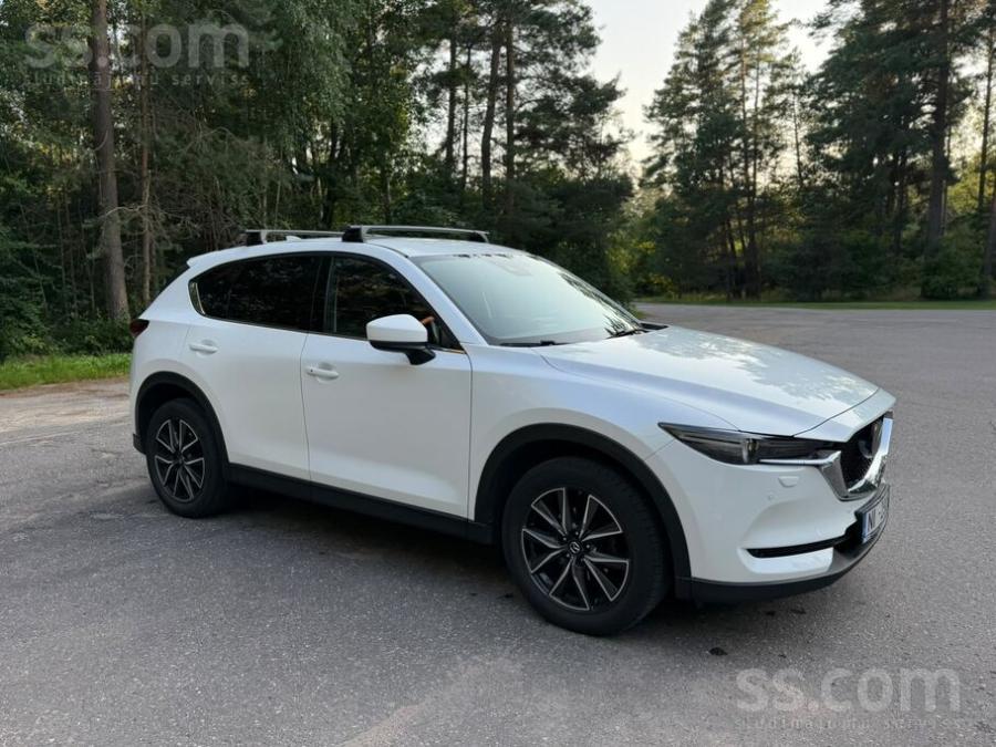 Белый Мазда СХ-5 2018 в Рига, объемом двигателя 2.50 л и пробегом 97 тыс. км за 18900 €, фото 4 на AUTOMOTO.COM.LV