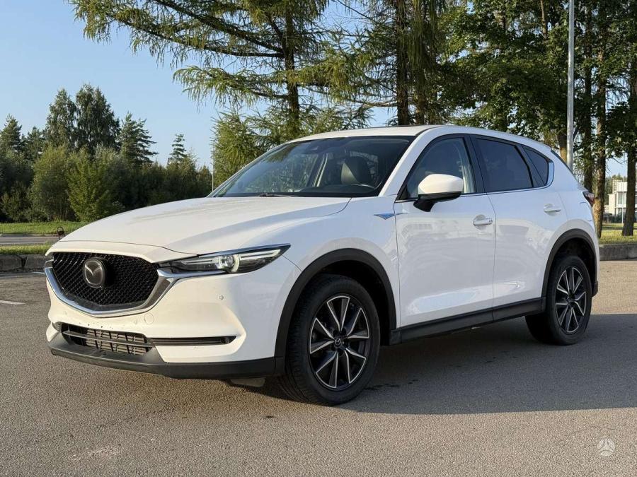 Balts Mazda CX-5 2018 Panevēža, ar dzinēja tilpumu 2.19 L un nobraukumu 148 tūkst. km par 12900 €, foto 3 vietnē AUTOMOTO.COM.LV