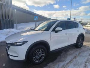 White Mazda CX-5 2019 in Mazeikiai, with an engine capacity of 2.19 L and mileage of 280 thousand km for 10800 €, photo 3 on AUTOMOTO.COM.LV