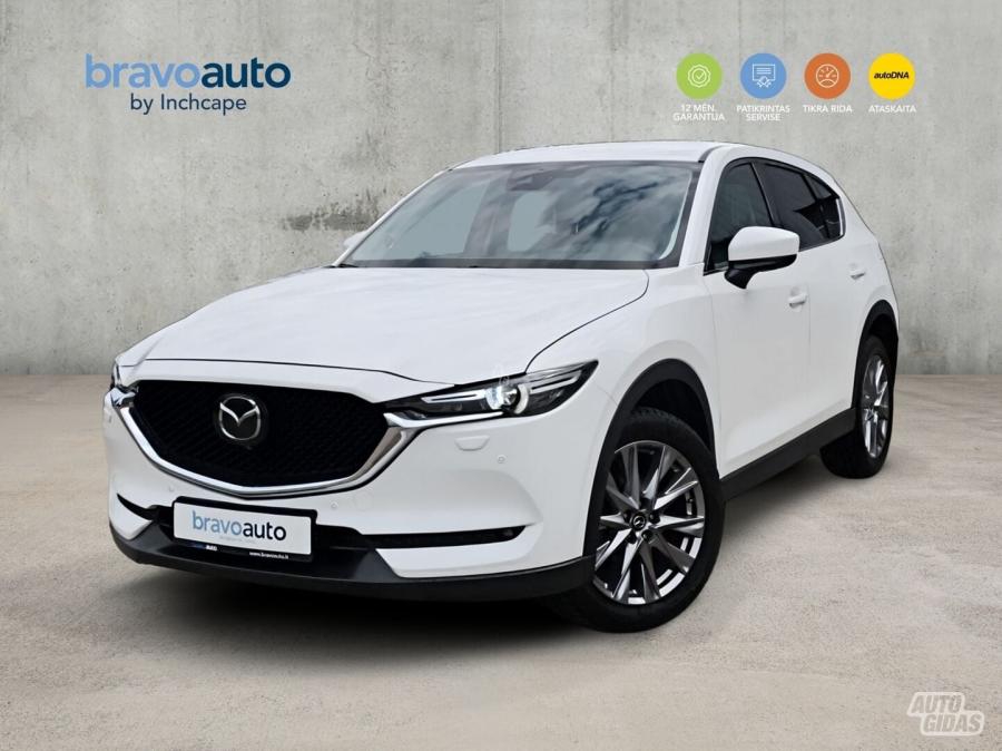 Balts Mazda CX-5 2019 Kauņa, ar dzinēja tilpumu 2.00 L un nobraukumu 112 tūkst. km par 22471 €, foto 1 vietnē AUTOMOTO.COM.LV