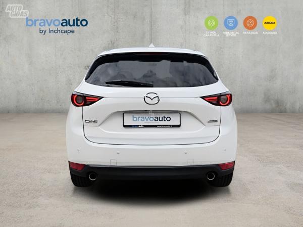 White Mazda CX-5 2019 in Kaunas, with an engine capacity of 2.00 L and mileage of 112 thousand km for 22471 €, photo 4 on AUTOMOTO.COM.LV