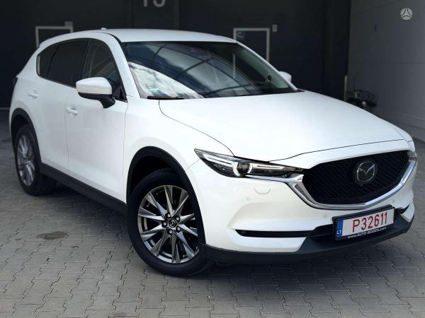 Balts Mazda CX-5 2019 Viļņa, ar dzinēja tilpumu 2.49 L un nobraukumu 172 tūkst. km par 18900 €, foto 1 vietnē AUTOMOTO.COM.LV