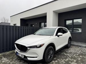 White Mazda CX-5 2020 in Vilnius, with an engine capacity of 2.50 L and mileage of 85 thousand km for 18800 €, photo  on AUTOMOTO.COM.LV