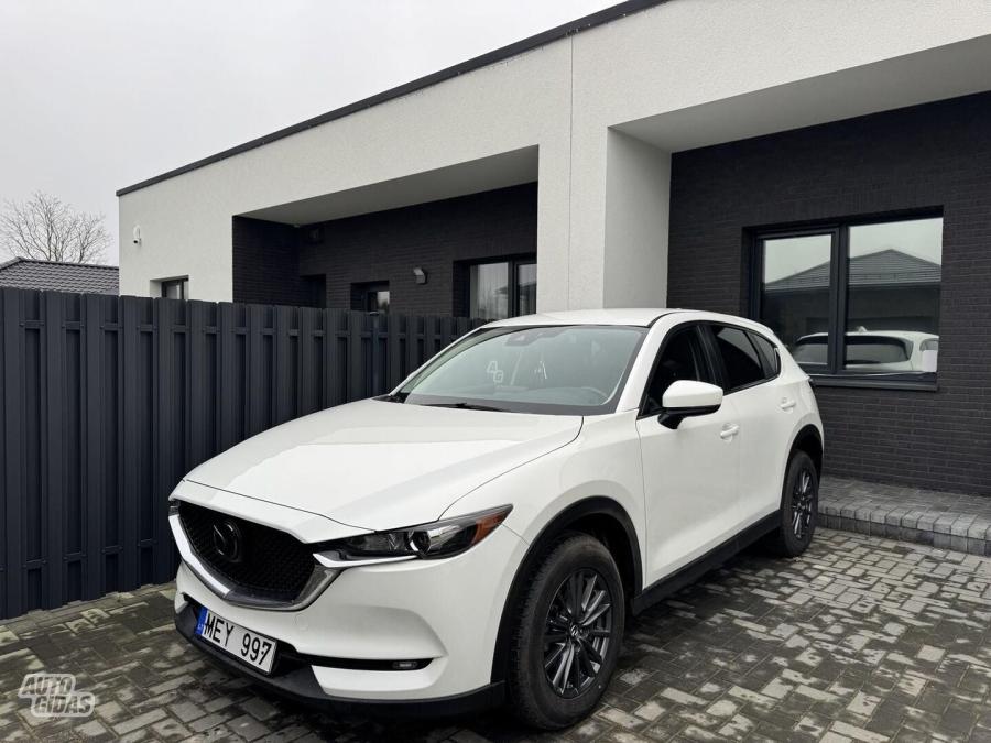 Balts Mazda CX-5 2020 Viļņa, ar dzinēja tilpumu 2.50 L un nobraukumu 85 tūkst. km par 18800 €, foto 1 vietnē AUTOMOTO.COM.LV