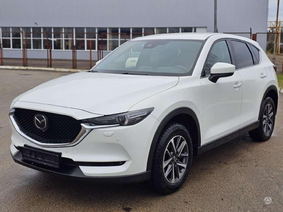 White Mazda CX-5 2020 in Rokiskis, with an engine capacity of 2.19 L and mileage of 260 thousand km for 9850 €, photo 6 on AUTOMOTO.COM.LV