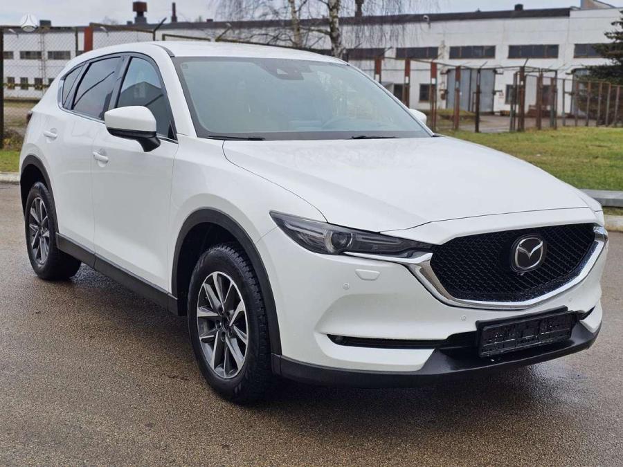 White Mazda CX-5 2020 in Rokiskis, with an engine capacity of 2.19 L and mileage of 260 thousand km for 9850 €, photo 8 on AUTOMOTO.COM.LV