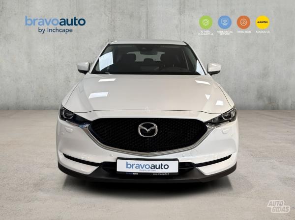 White Mazda CX-5 2021 in Vilnius, with an engine capacity of 2.00 L and mileage of 49 thousand km for 22000 €, photo 7 on AUTOMOTO.COM.LV
