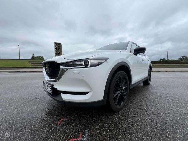 White Mazda CX-5 2021 in Moletai, with an engine capacity of 2.49 L and mileage of 71 thousand km for 24500 €, photo 2 on AUTOMOTO.COM.LV
