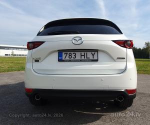 White Mazda CX-5 2021 in Tallinn, with an engine capacity of 2.50 L and mileage of 68 thousand km for 28500 €, photo 5 on AUTOMOTO.COM.LV